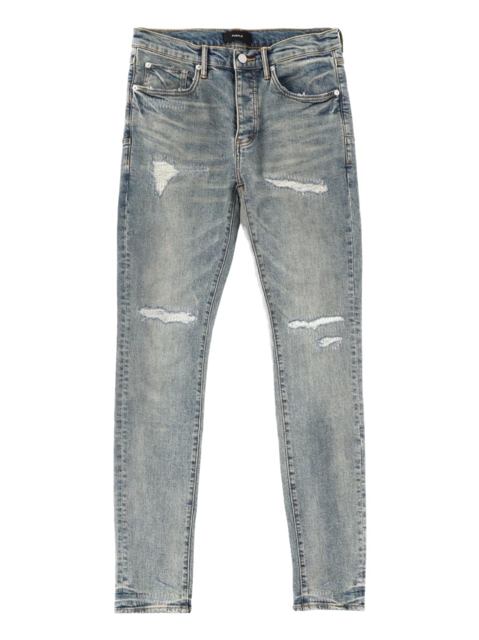 PURPLE BRAND Purple Brand Distressed Slim Jeans